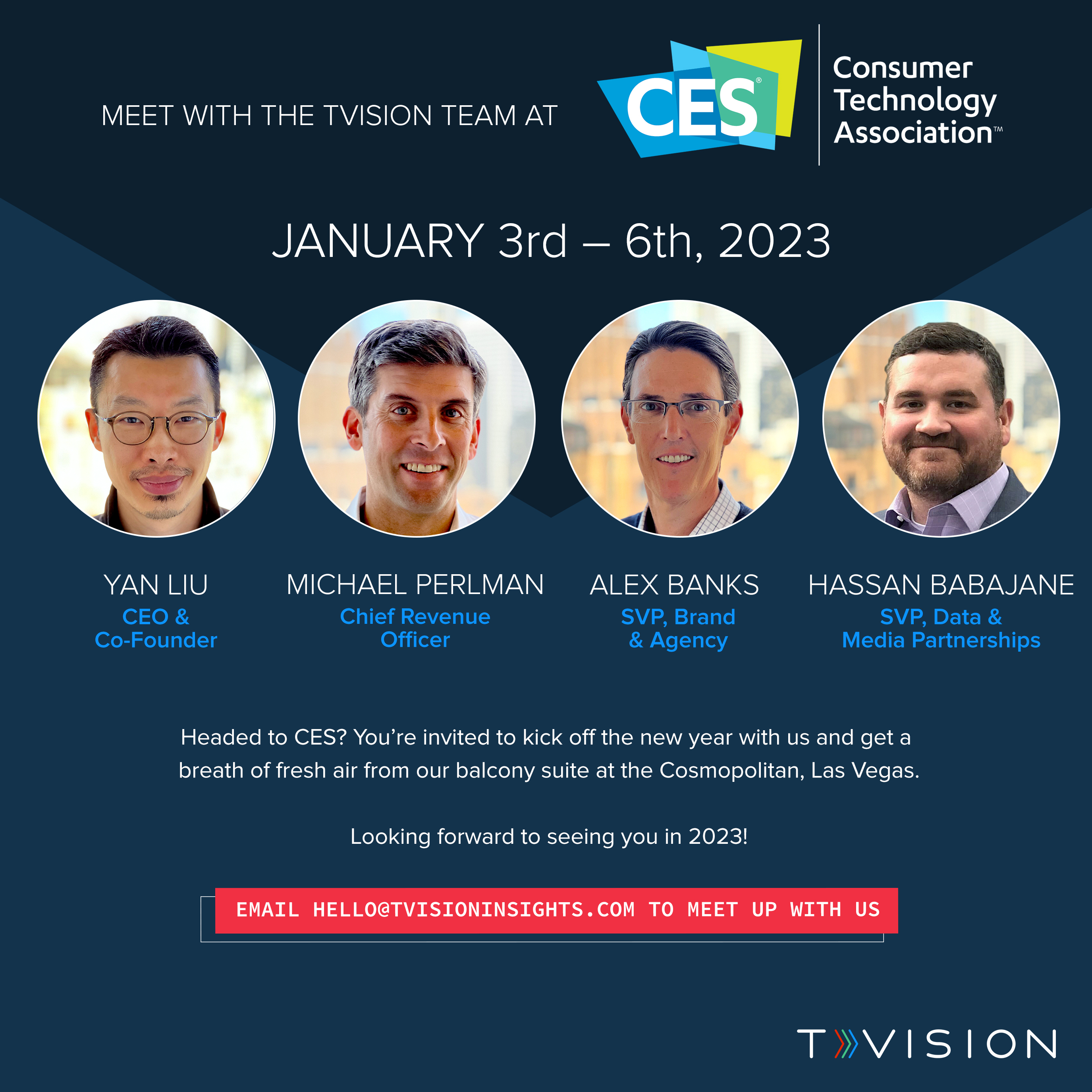Start the New Year with us at CES 2023